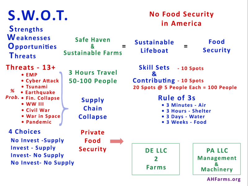 SWOT Analysis Flow Chart - American Heritage Farms